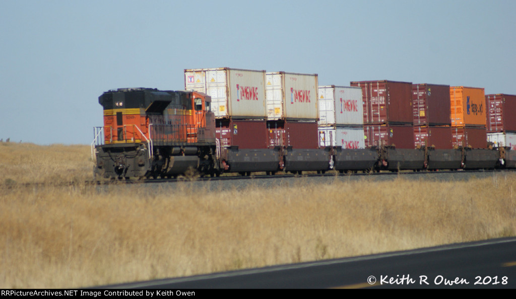 DPU on an Eastbound Intermodal